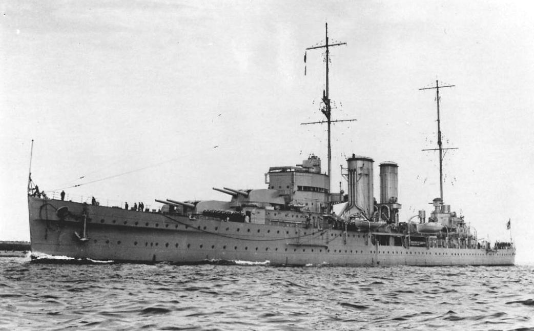 The Sinking of HMS EXETER - 1 March 1942